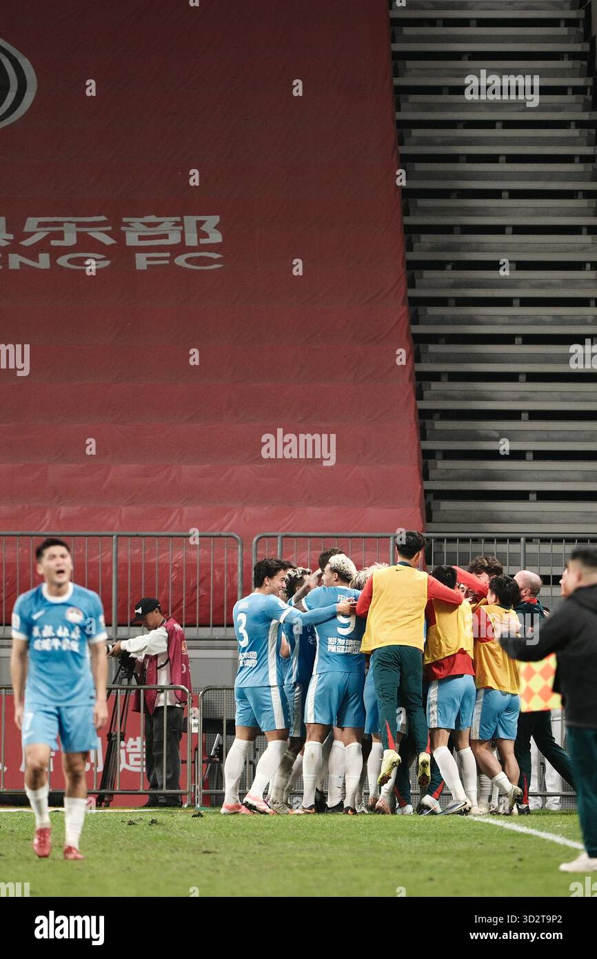 Henan Jiuzu Dukang Football Club defeated Chengdu Rongcheng Football ...
