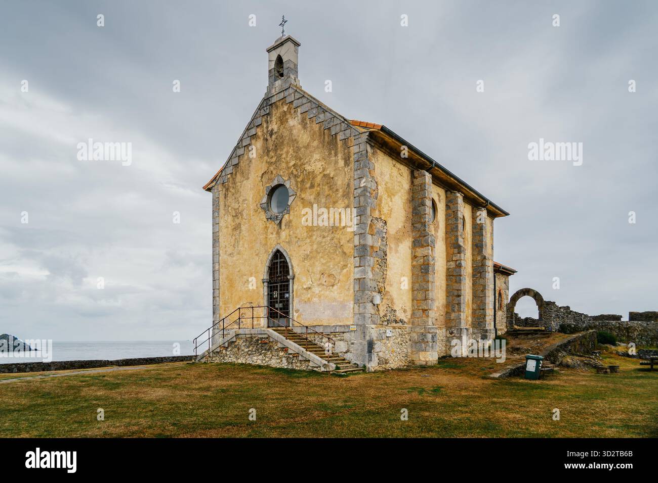 Santa Catalina Hermitage Chapel, Historic Stone Church on Coastal Hill ...