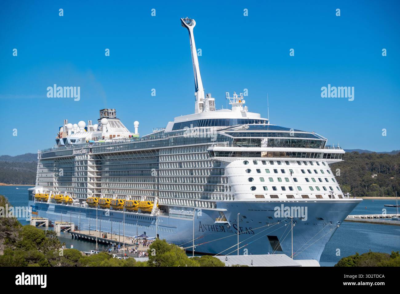 Anthem of the Seas in Eden Australia Stock Photo - Alamy