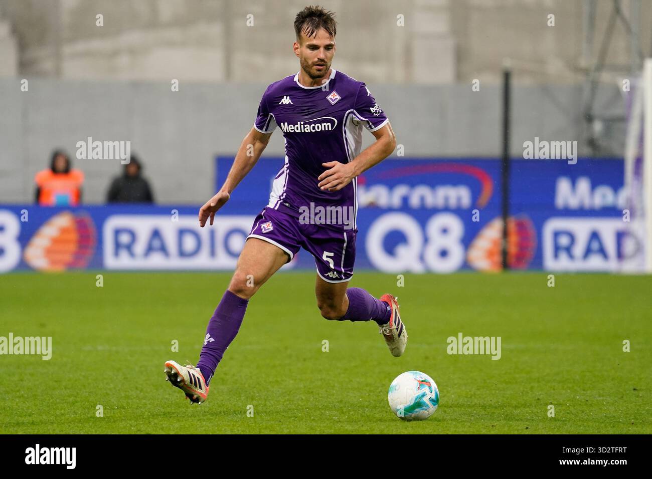 Fiorentina’s Marin Pongracic in action during the Serie A soccer match ...