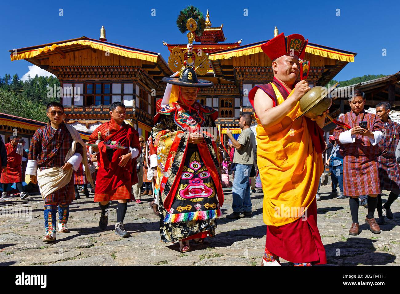 THANGBI, BHUTAN, October 7, 2025 : Thangbi Mani Tshechu Festival ...