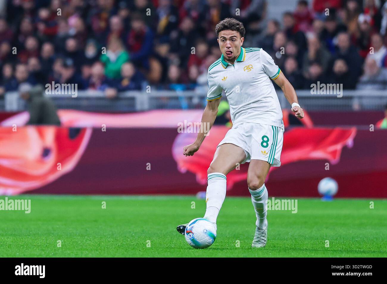Neil Yoni El Aynaoui of AS Roma seen in action during Serie A 2025/26 ...