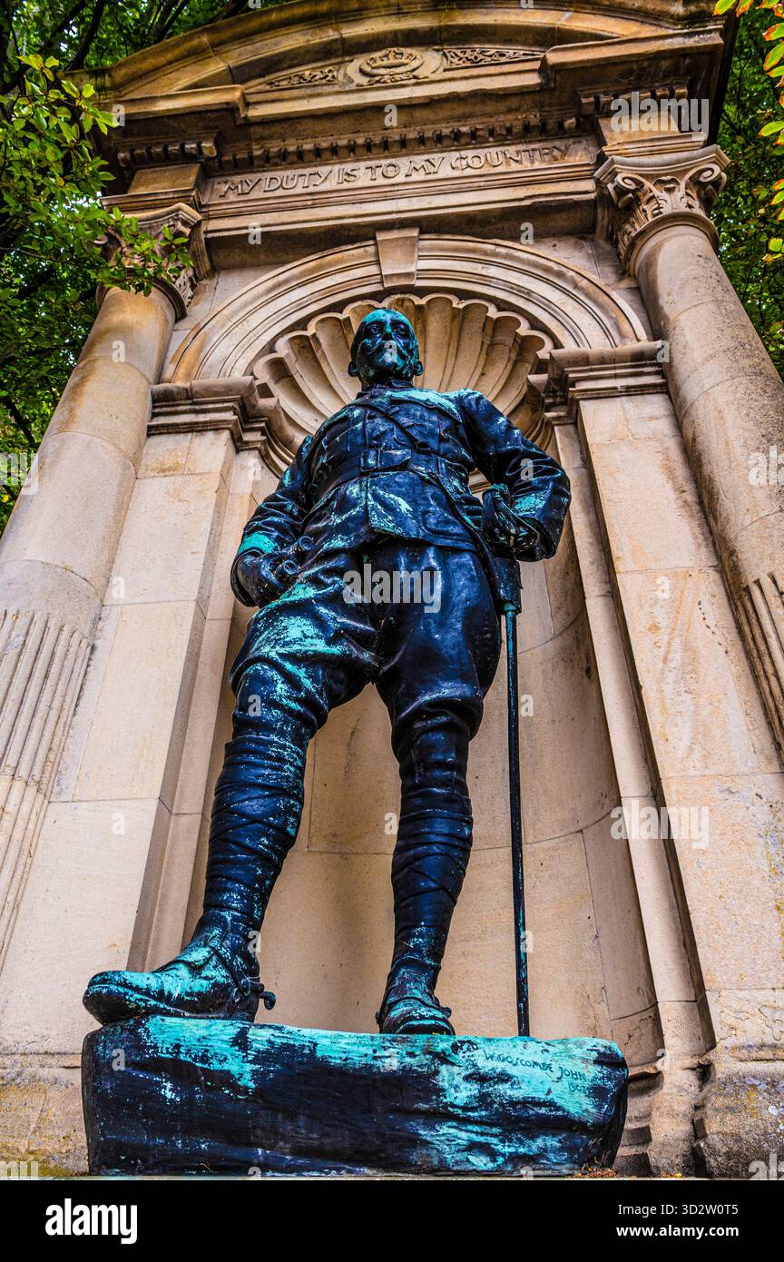 Statue of Christian Victor on Thames Street in Windsor Stock Photo - Alamy