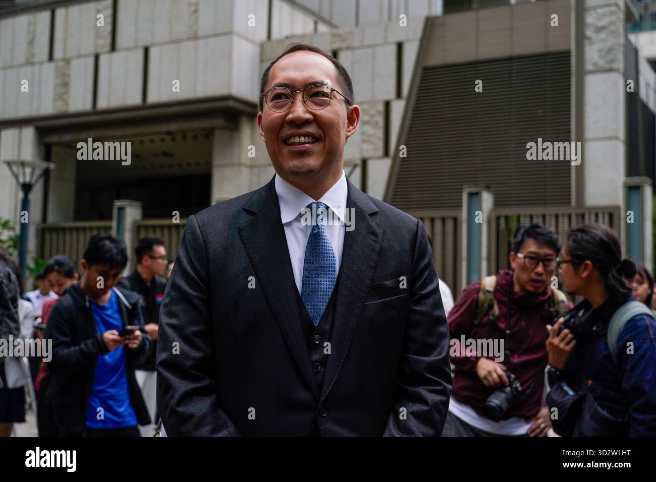Chairman of Sino Group Daryl Ng Win-kong at the press briefing on ...