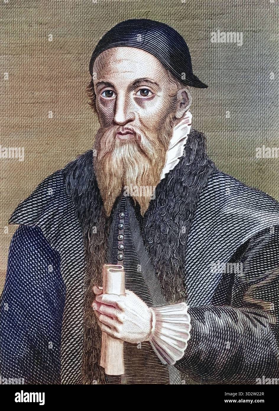 Alexander Erskine von Gogar, ca. 1521 bis 1592. Schottischer Gutsherr ...