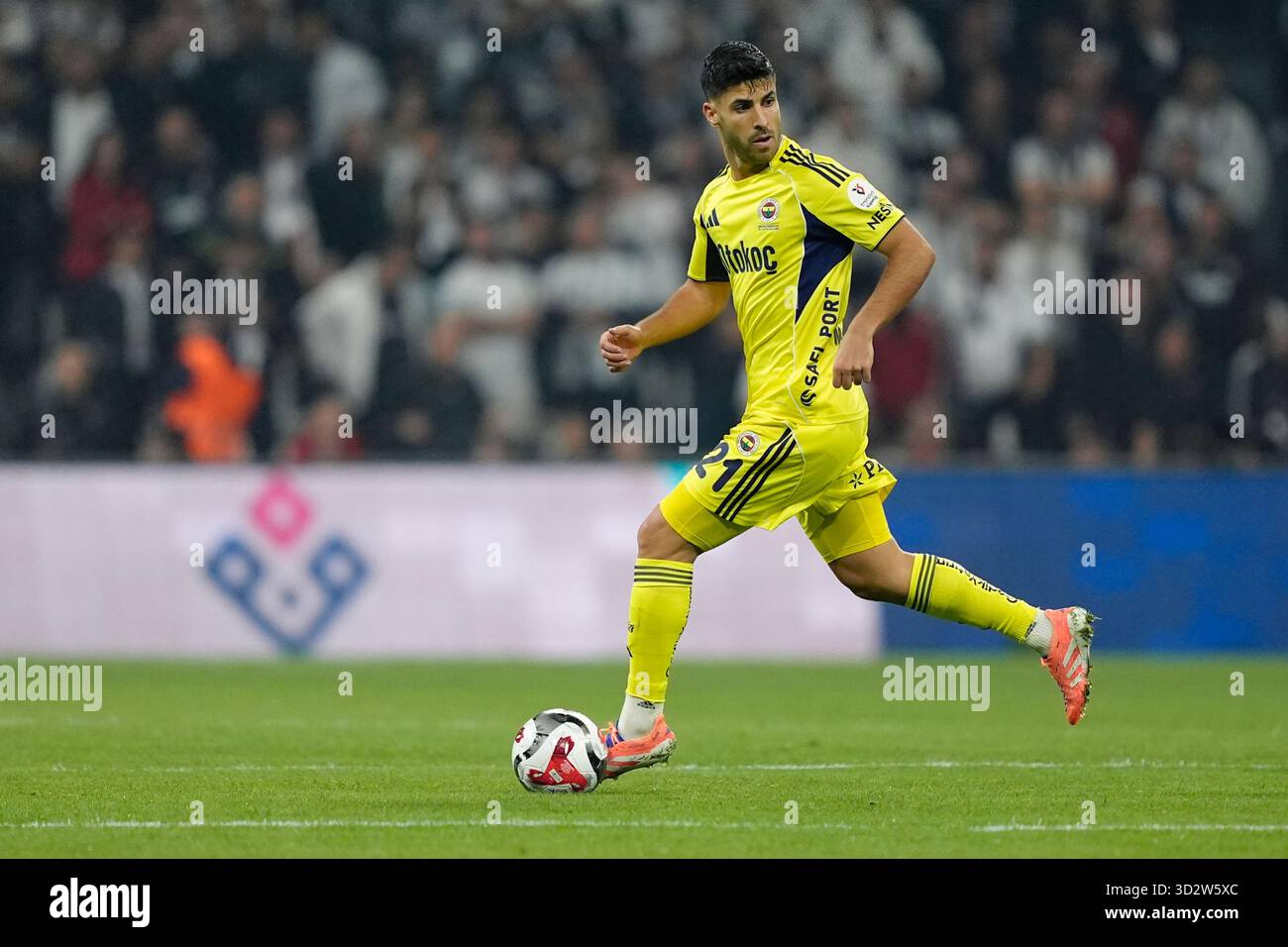 Marco Asensio Willemsen of Fenerbahce SK seen in action during the ...