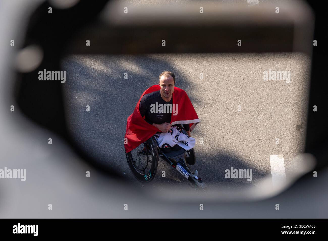 Marcel Hug of Switzerland winner of NYC TCS Marathon in professional ...