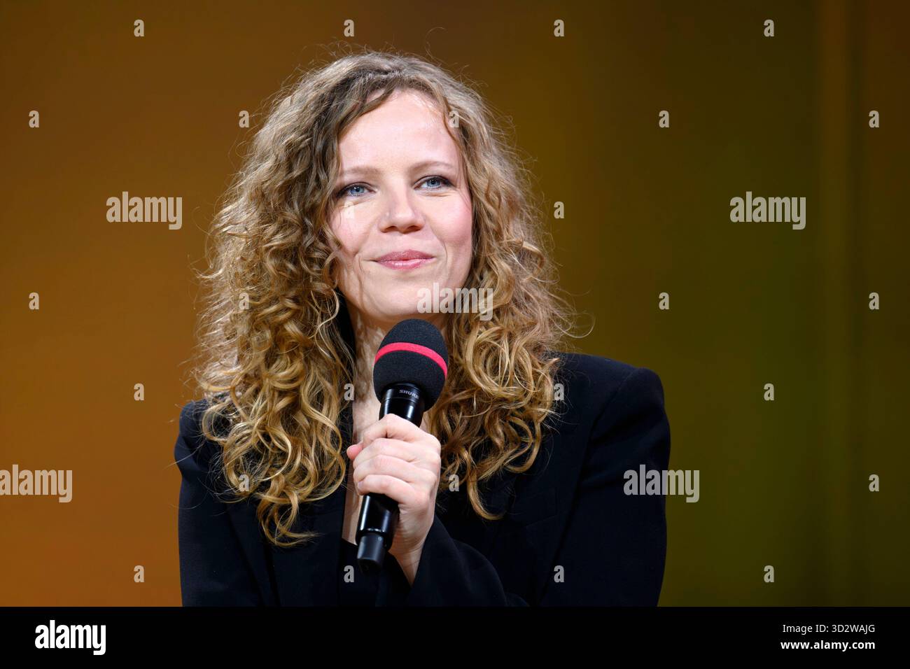 Comedian Sarah Bosetti at the Frankfurt Book Fair 2025 in the Frankfurt ...
