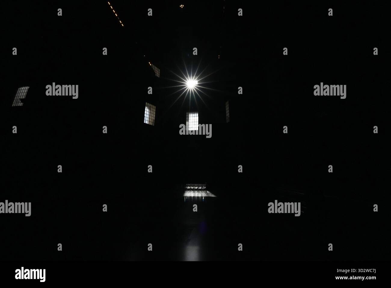 The sun shines through a window of St. Peter's Basilica as Pope Leo XIV ...