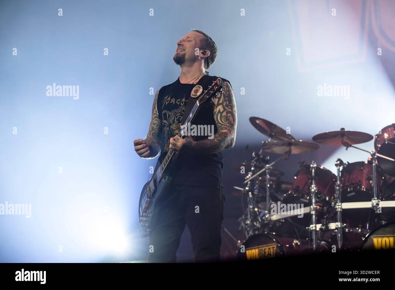 Volbeat live in der Olympiahalle, München am 6.10.2025 *** Volbeat live ...