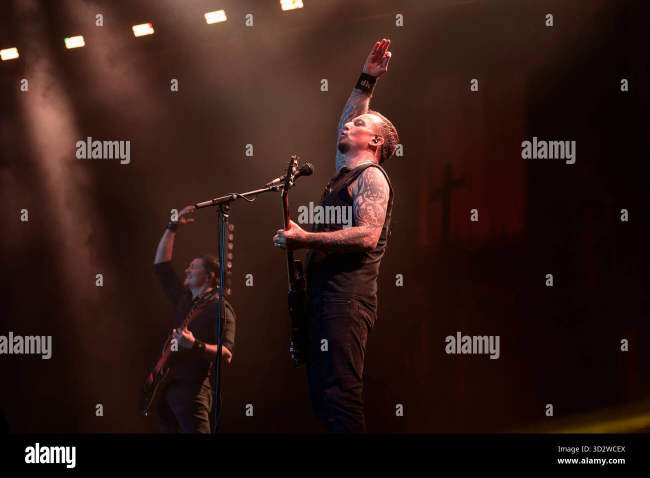 Volbeat live in der Olympiahalle, München am 6.10.2025 *** Volbeat live ...