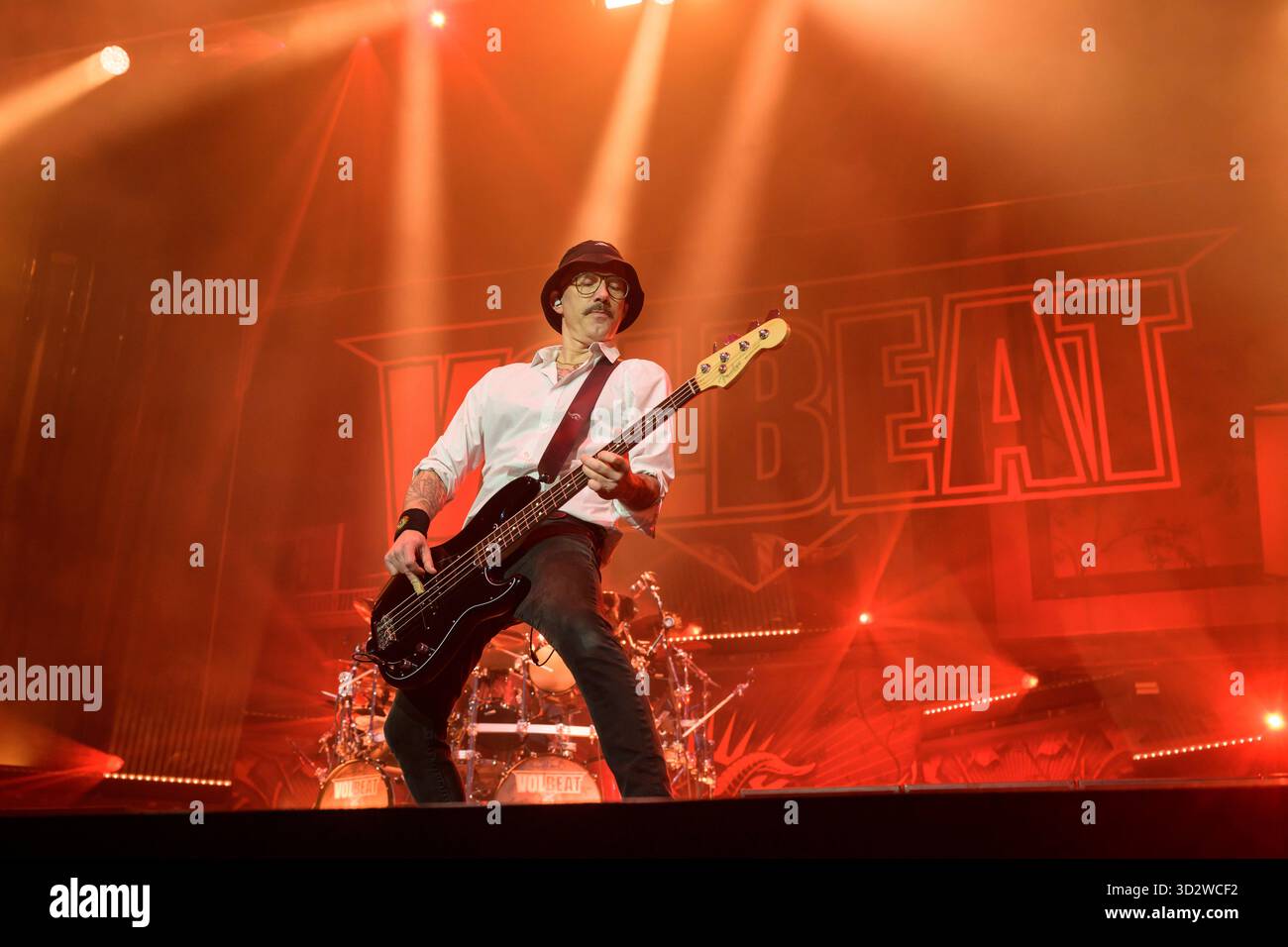 Volbeat live in der Olympiahalle, München am 6.10.2025 *** Volbeat live ...