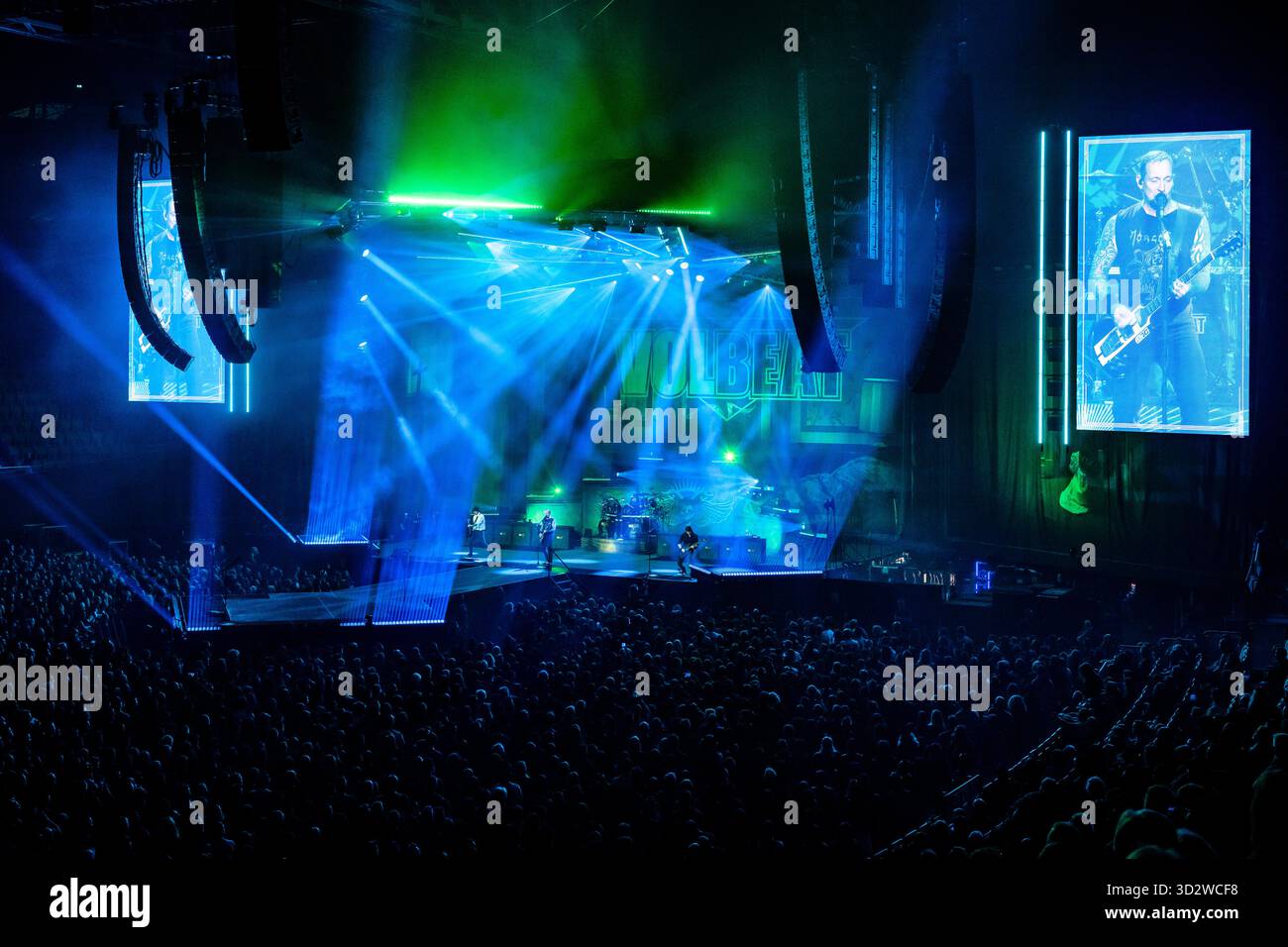 Volbeat live in der Olympiahalle, München am 6.10.2025 *** Volbeat live ...