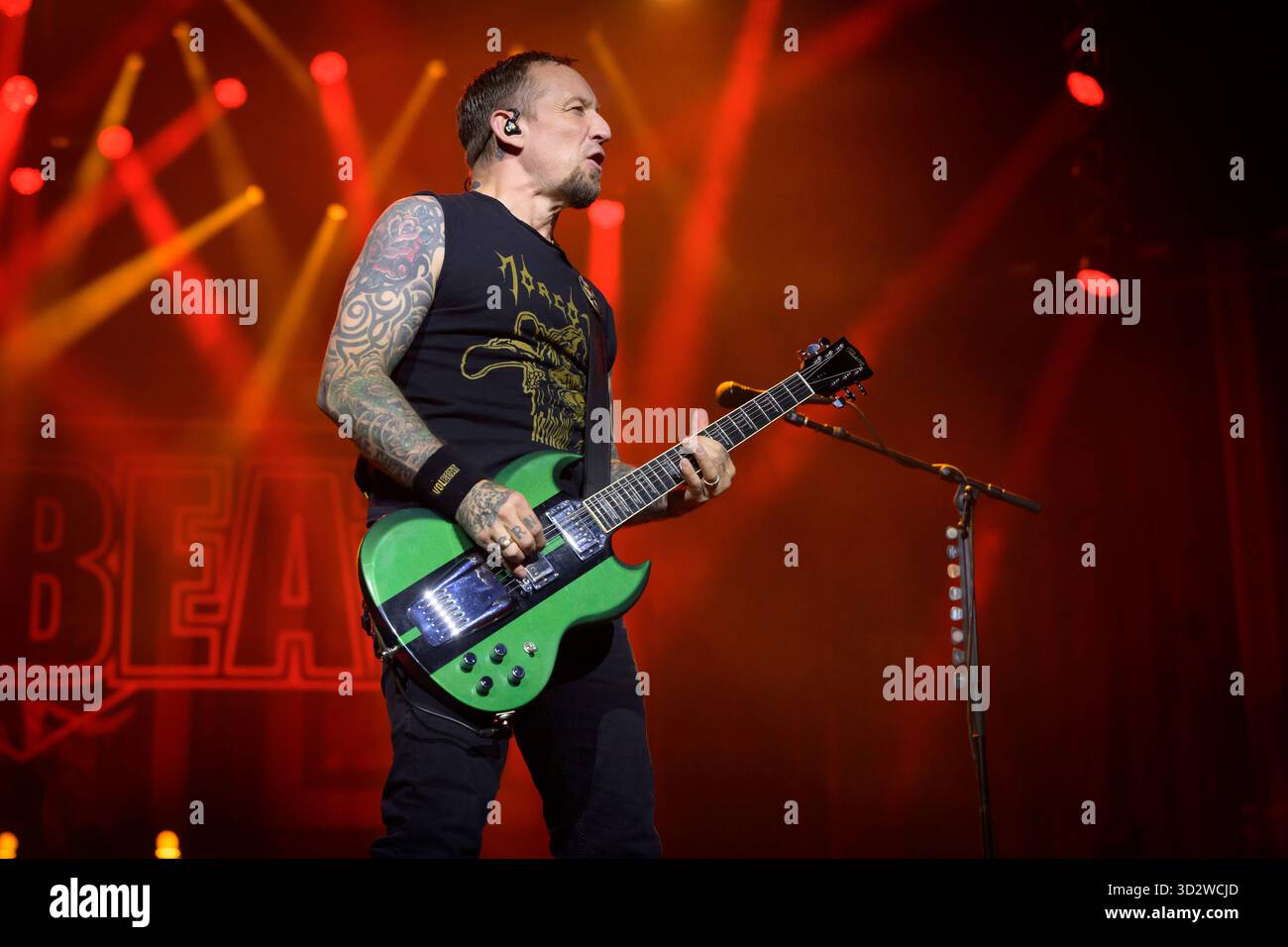 Volbeat live in der Olympiahalle, München am 6.10.2025 *** Volbeat live ...