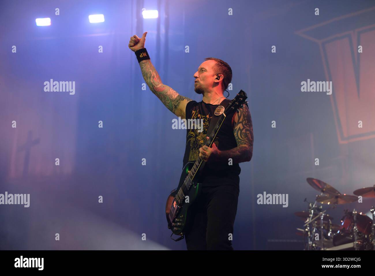 Volbeat live in der Olympiahalle, München am 6.10.2025 *** Volbeat live ...