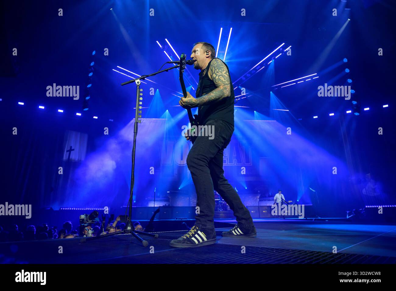 Volbeat live in der Olympiahalle, München am 6.10.2025 *** Volbeat live ...