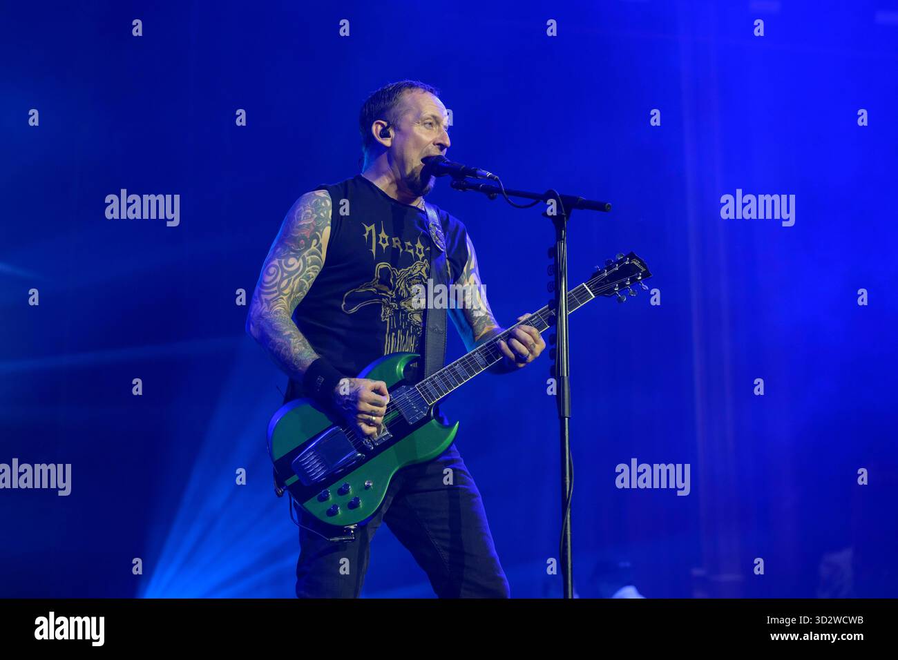 Volbeat live in der Olympiahalle, München am 6.10.2025 *** Volbeat live ...