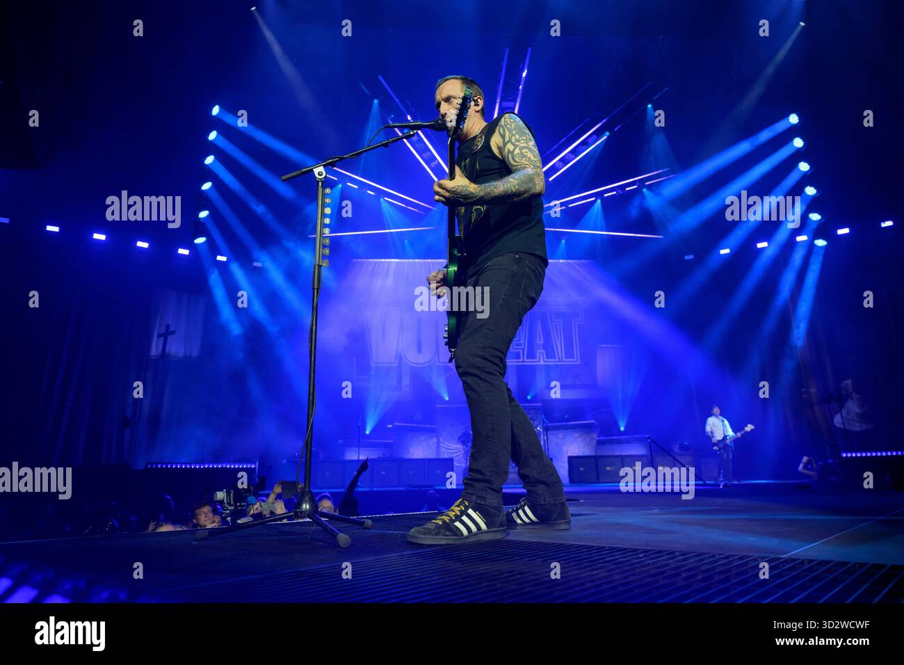 Volbeat live in der Olympiahalle, München am 6.10.2025 *** Volbeat live ...