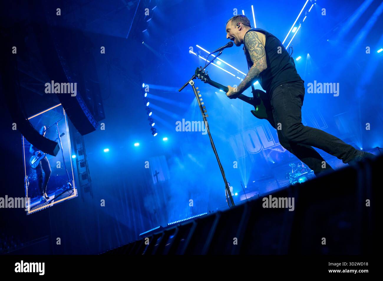 Volbeat live in der Olympiahalle, München am 6.10.2025 *** Volbeat live ...