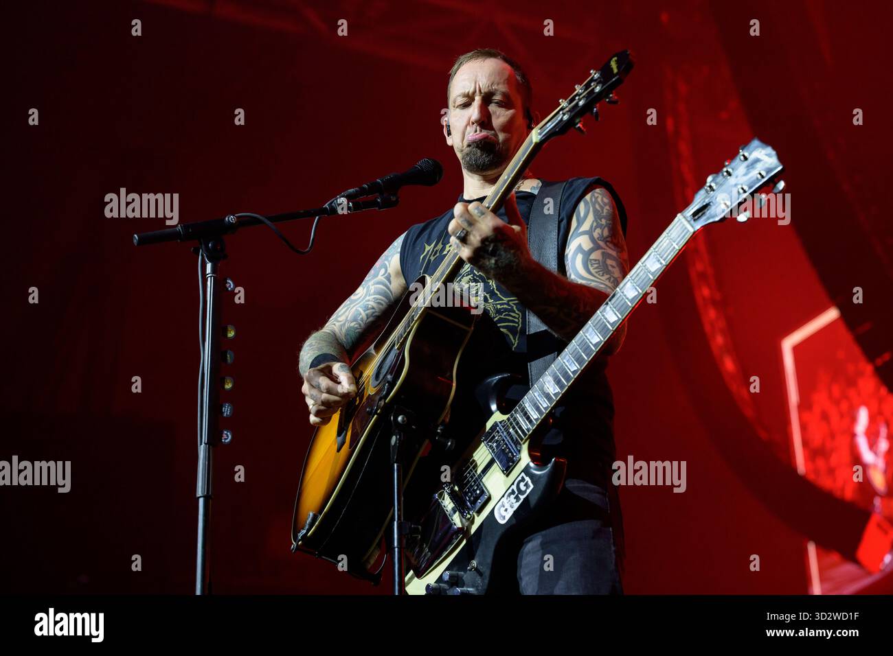 Volbeat live in der Olympiahalle, München am 6.10.2025 *** Volbeat live ...