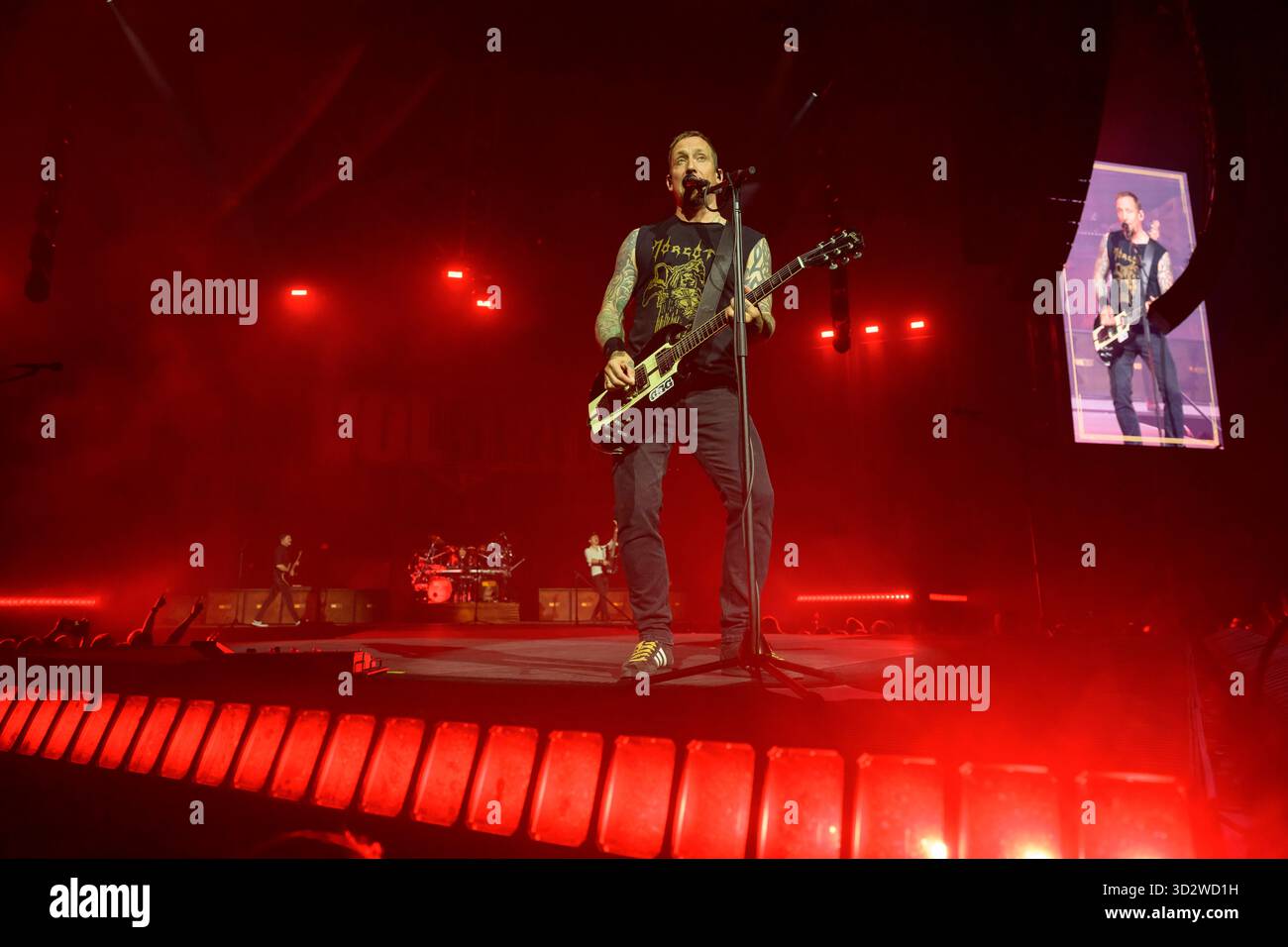 Volbeat live in der Olympiahalle, München am 6.10.2025 *** Volbeat live ...