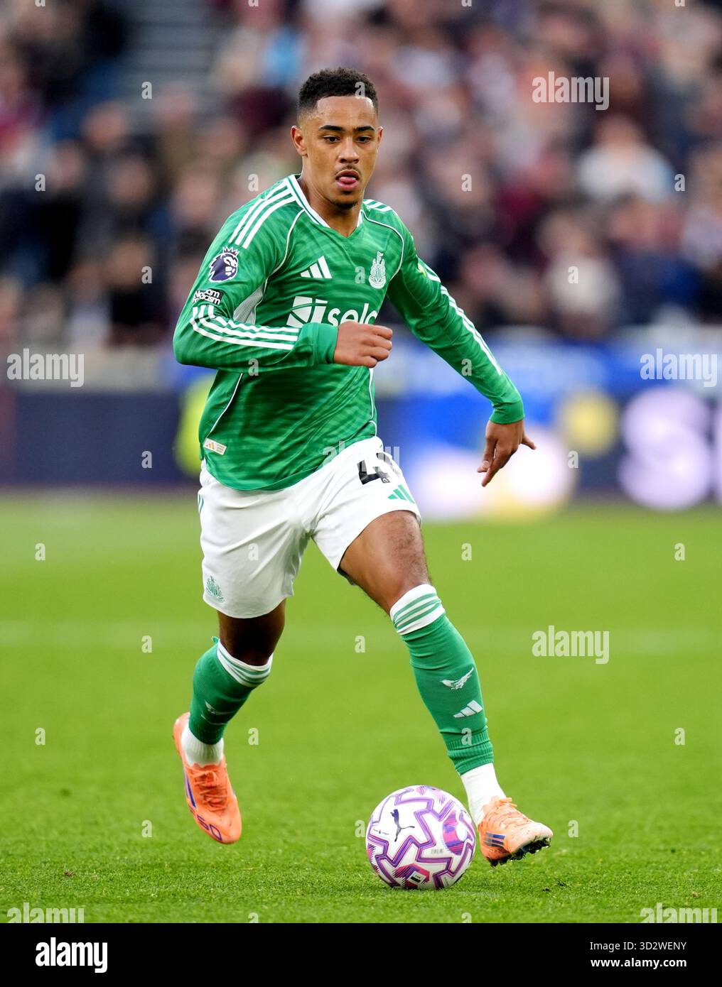 Newcastle United's Jacob Ramsey during the Premier League match at the ...