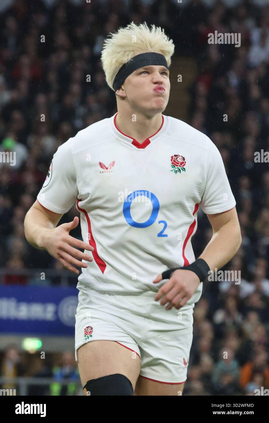 England's Henry Pollock(Northampton Saints) in action during Quilter ...