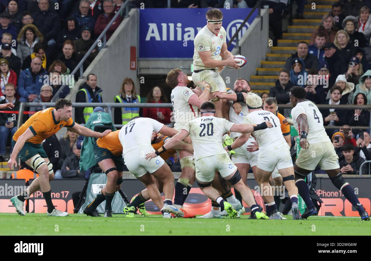 England's Guy Pepper(Bath Rugby) in action during Quilter Nations ...