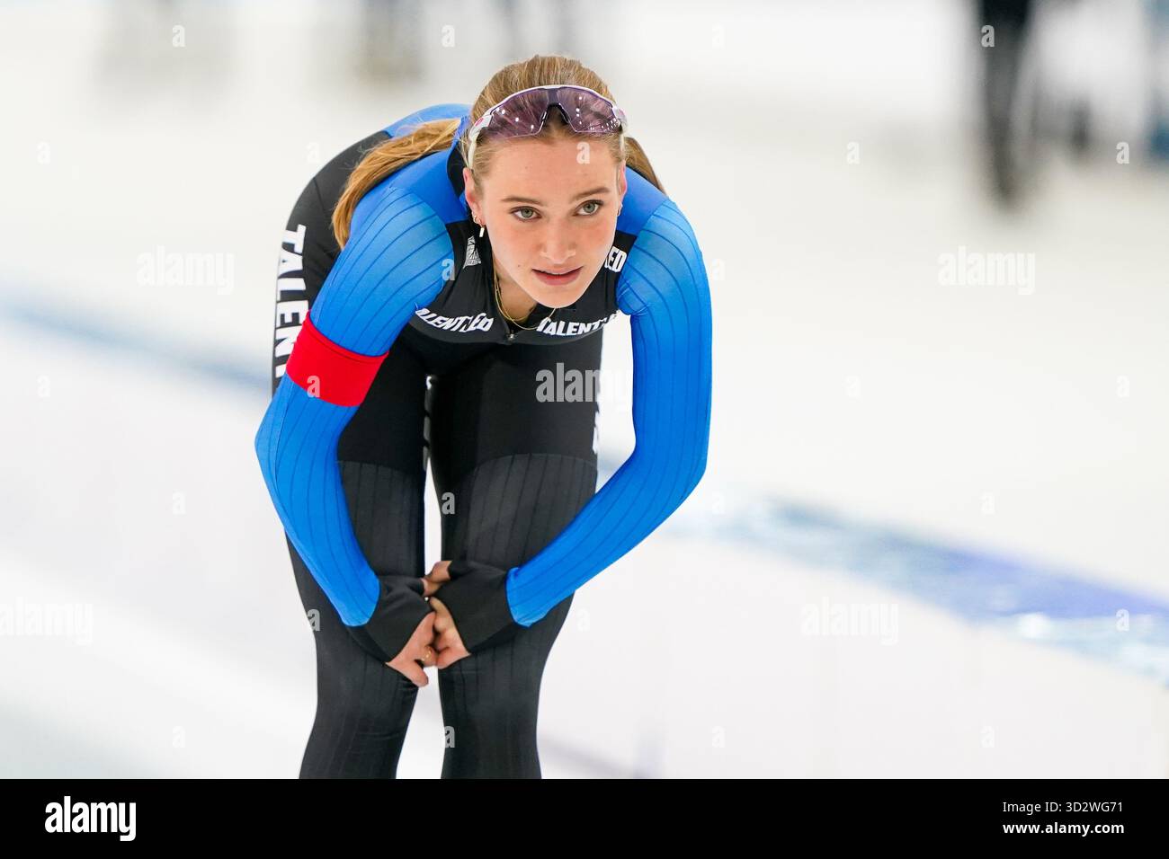 HEERENVEEN, NETHERLANDS - NOVEMBER 2: Naomi Kammeraat of TalentNED ...