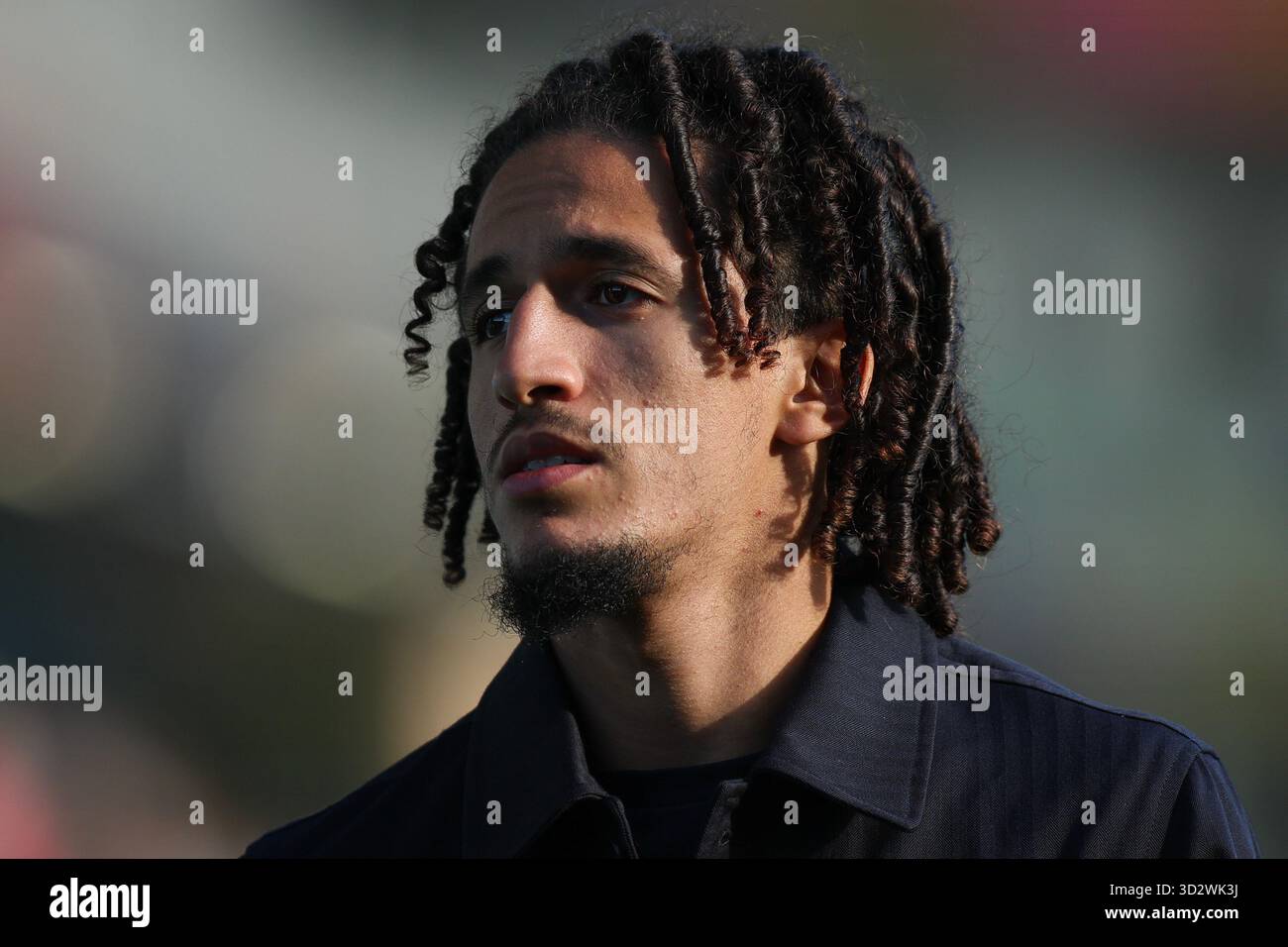 Burnley, England, 1st November 2025. Hannibal Mejbri of Burnley during ...