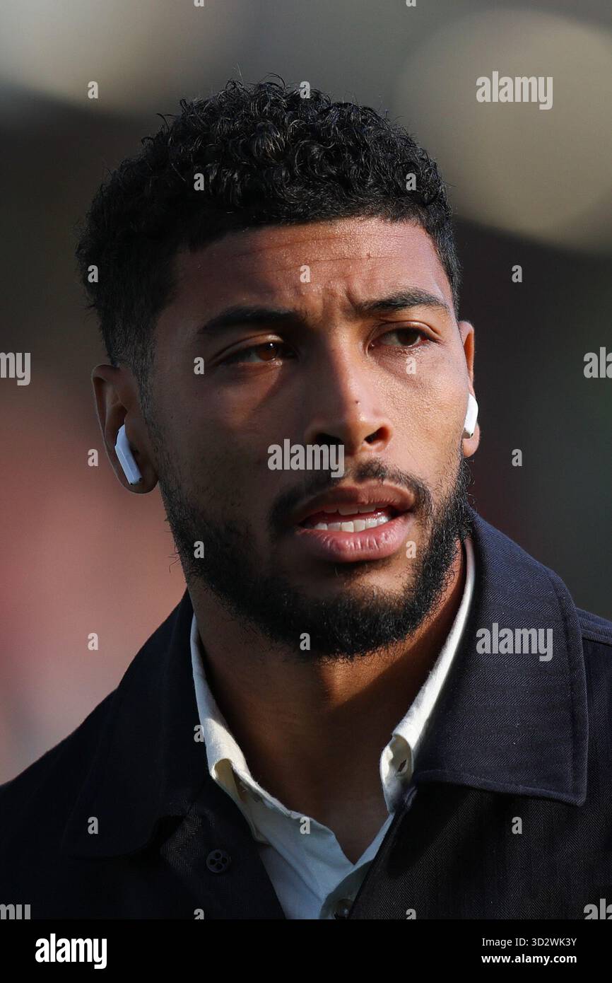 Burnley, England, 1st November 2025. Josh Laurent of Burnley during the ...