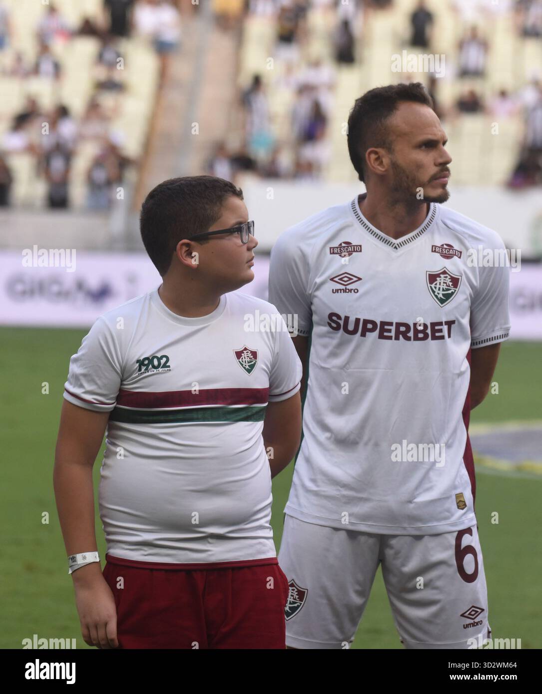 Rene of Fluminense during the Campeonato Brasileiro game between Ceara ...
