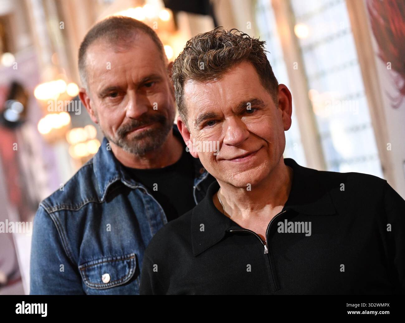 03 November 2025, Berlin: Peter Plate (v) and Ulf Leo Sommer ...