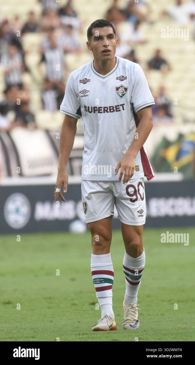 Serna of Fluminense during the Campeonato Brasileiro game between Ceara ...