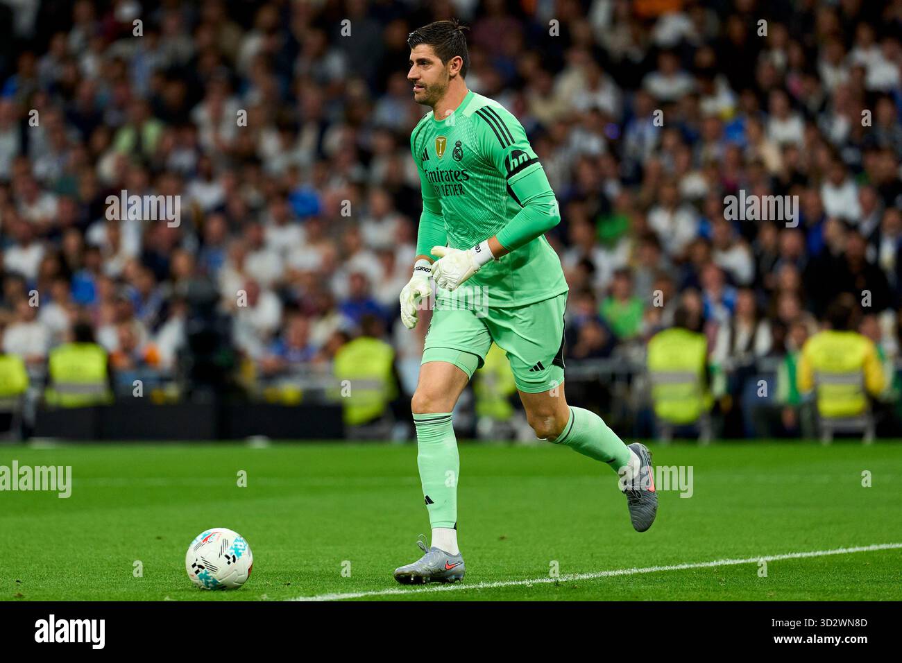 Thibaut Courtois of Real Madrid CF during the LALIGA EA SPORTS match ...