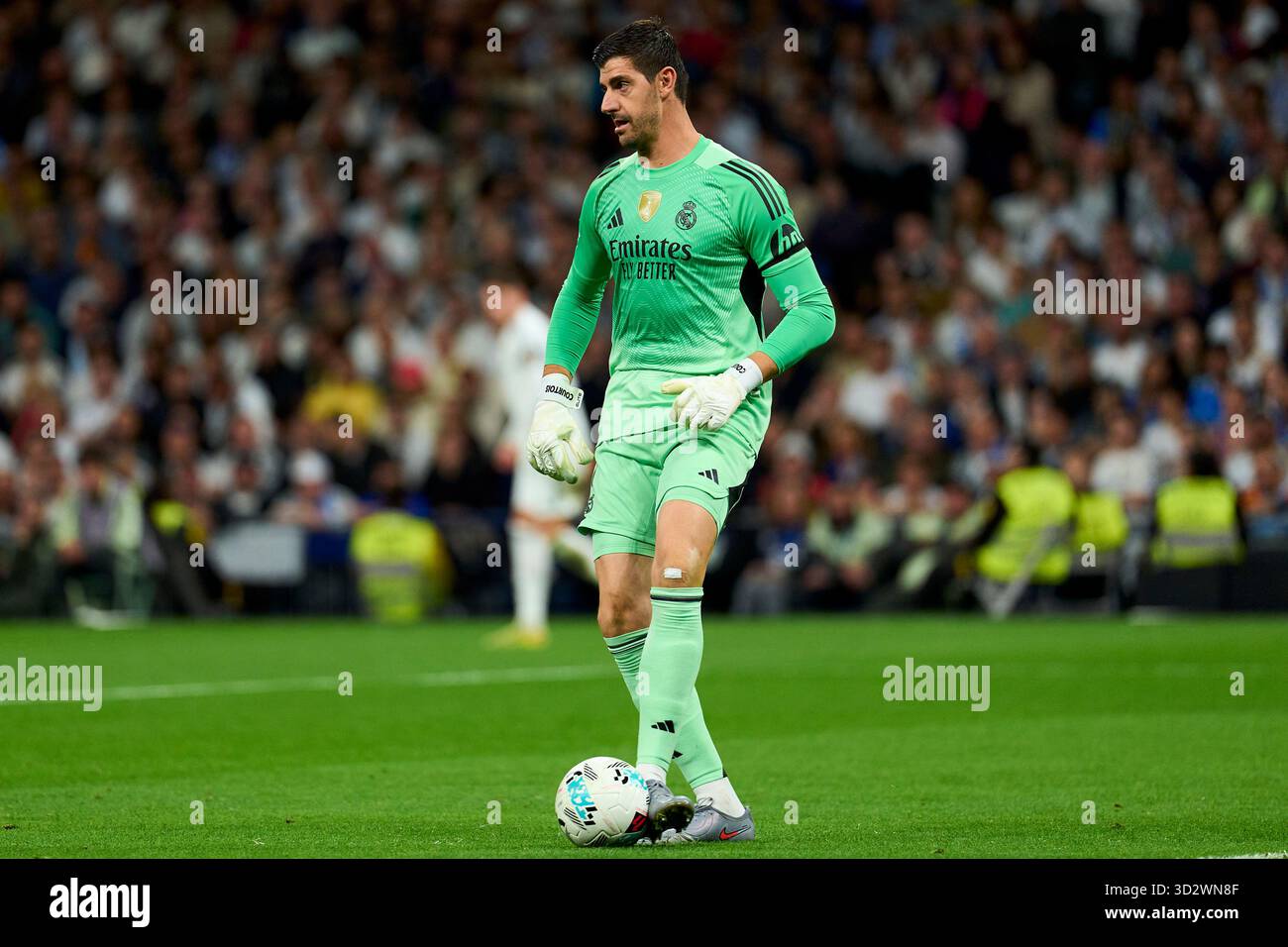 Thibaut Courtois of Real Madrid CF during the LALIGA EA SPORTS match ...