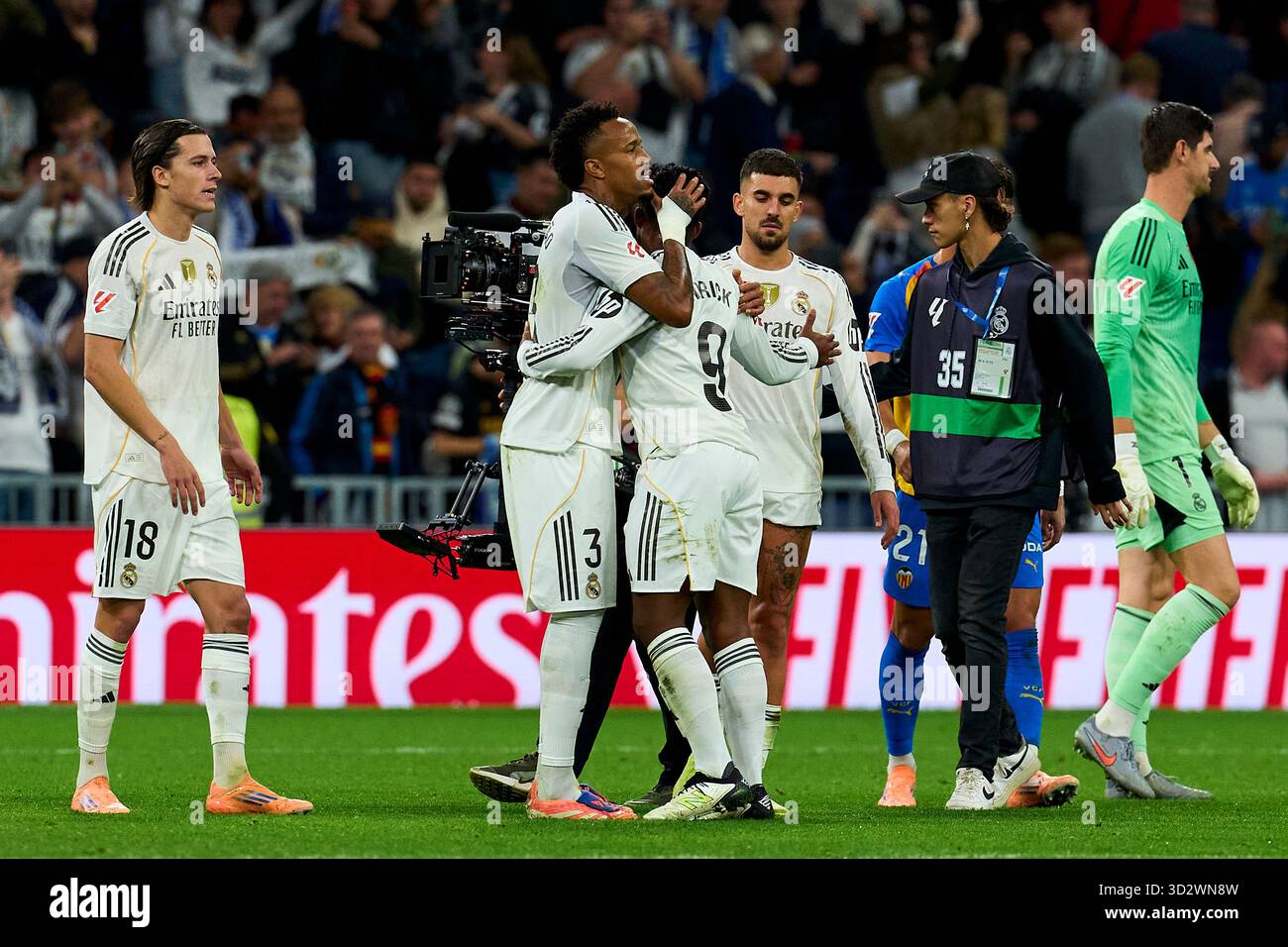 Eder Militao and Endrick of Real Madrid CF during the LALIGA EA SPORTS ...
