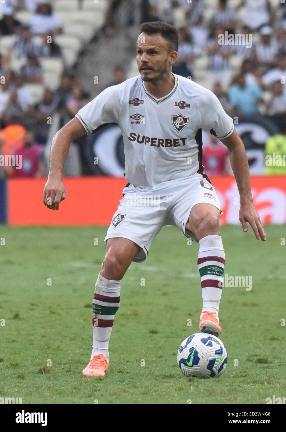 Rene of Fluminense during the Campeonato Brasileiro game between Ceara ...