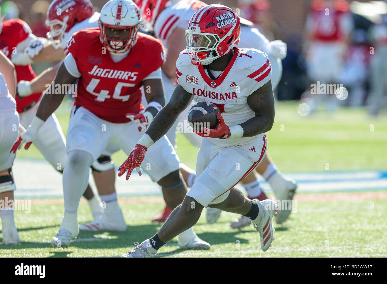 Nov 1, 2025: Louisiana-Lafayette Ragin Cajuns running back Bill Davis ...