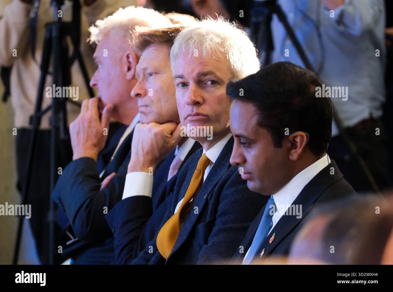 Banking Hall, 14 Cornhill, London, UK. 3rd Nov 2025. Reform Party UK ...