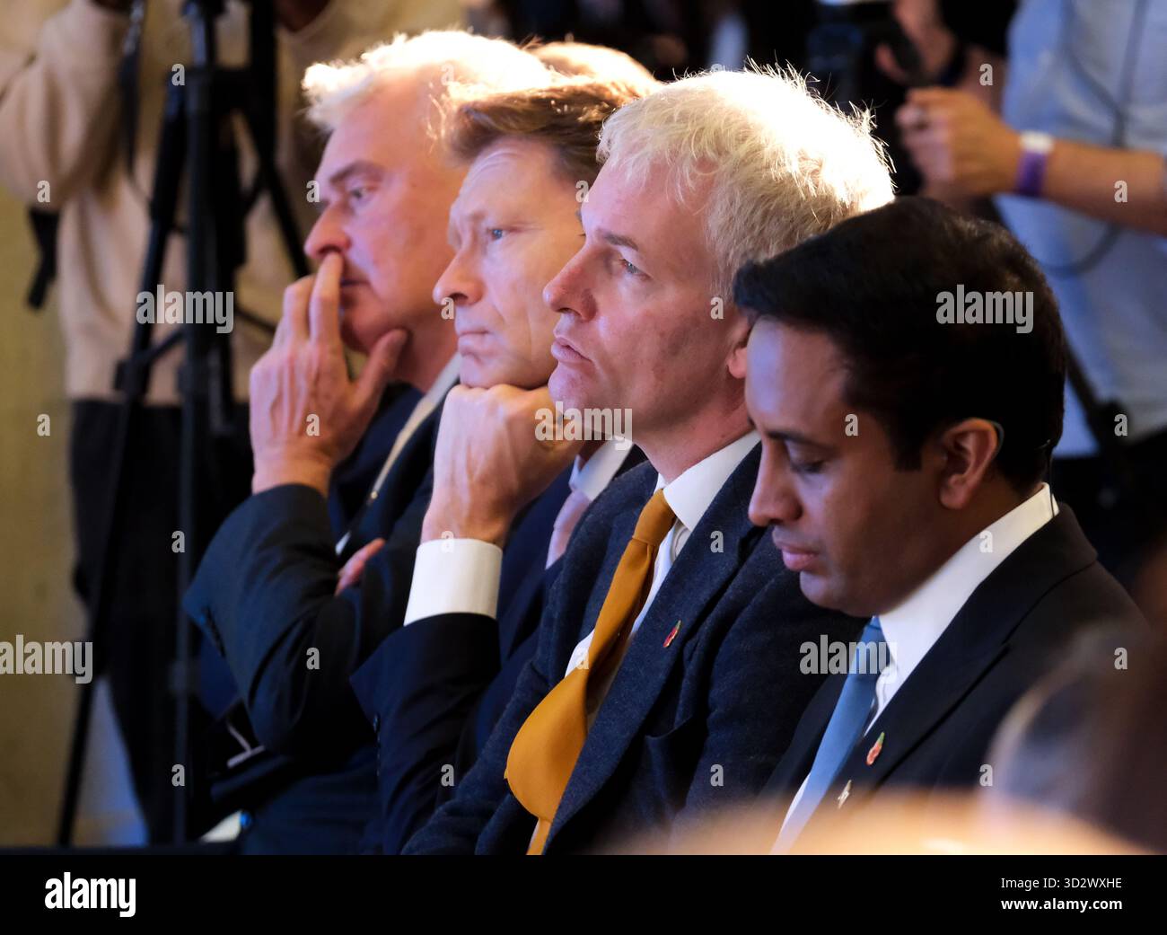 Banking Hall, 14 Cornhill, London, UK. 3rd Nov 2025. Reform Party UK ...