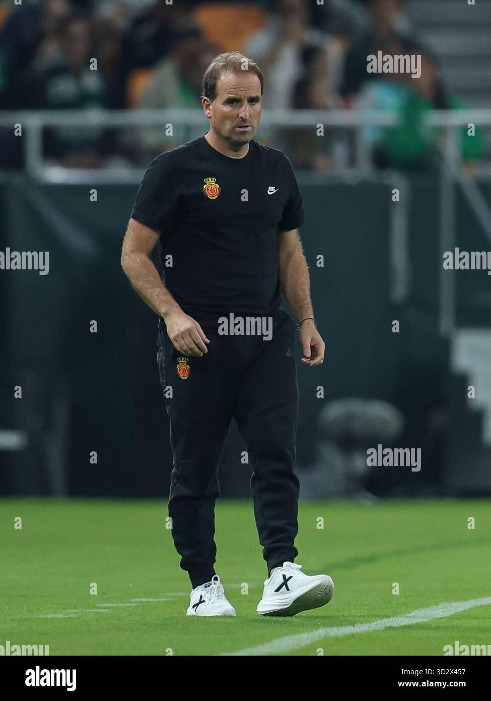RCD Mallorca head coach Jagoba Arrasate during the La Liga EA Sports ...