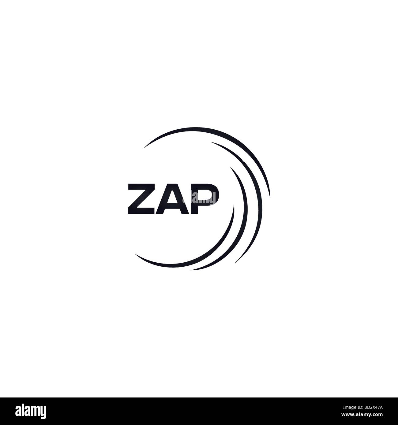 ZAP set ,ZAP logo. K C A design. White ZAP letter. ZAP, K C A letter ...