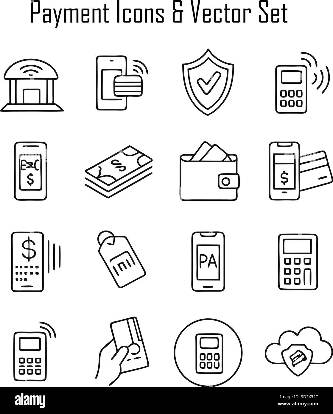 E commerce decor Stock Vector Images - Alamy