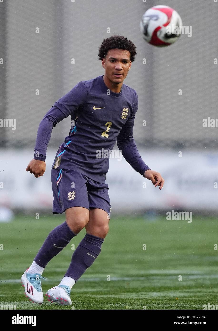 England's Oscar Sandiford during the UEFA European Under-17 ...