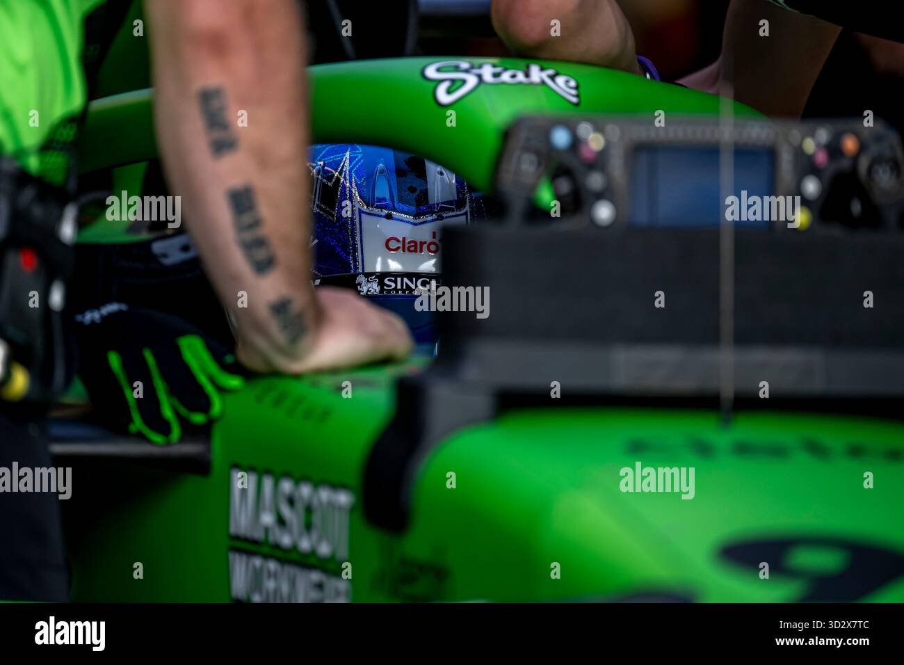 Mogyorod, Hungary, 01 Aug 2025, Paul Aron, The reserve driver for the ...