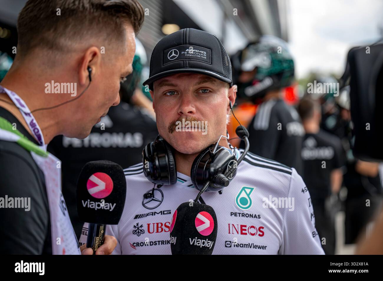Mogyorod, Hungary, 01 Aug 2025, Valtteri Bottas, from Finland competes ...