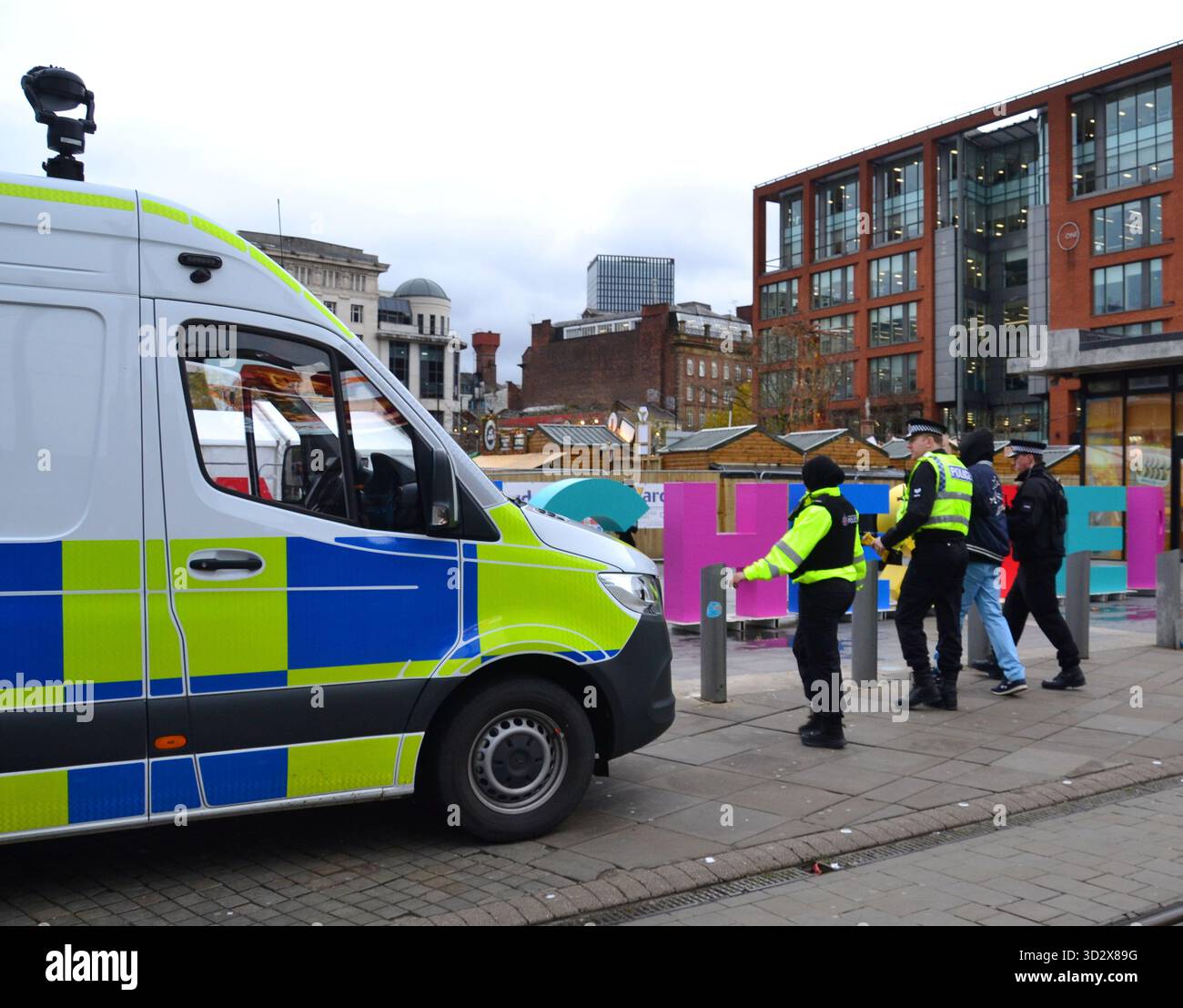 Manchester, UK, 3rd November, 2025. Greater Manchester Police (GMP ...