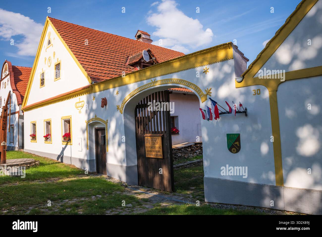 Holašovice is a well-preserved example of a traditional central ...