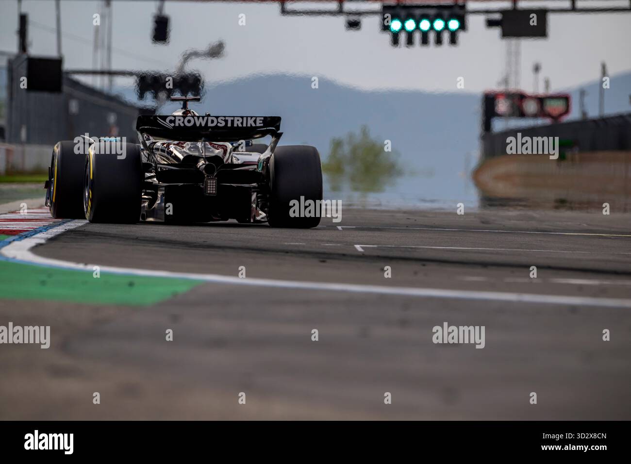 Mogyorod, Hungary, 01 Aug 2025, George Russell, from United Kingdom ...